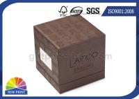 China Soy Ink Printing Chipboard Box Packaging Front Window 3-Piece Rigid Gift Box for sale