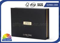 China Upscale Custom Rigid Paper Gift Box Packaging Hot Stamping For Cosmetics for sale