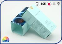 China Drawer Sleeve Folding Paper Box Facial Toners Package Print Inside for sale