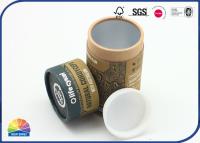 China Plastic Plug Kraft Paper Tube Food Package Aluminum Foil Inside for sale