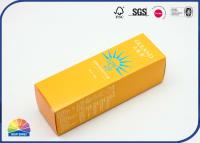 China Reverse Tuck End Folding Carton Box Cosmetic Package Corrugated Tray Inserts for sale
