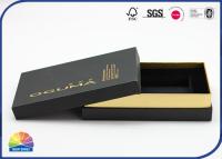 China Black Gift Paper Rigid Shoulder Box Phone Package Velvet EVA Insert for sale