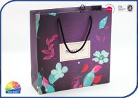 China Pantone Printed Colorful Paper Shopping Bags Toggery Package Paper Bag for sale