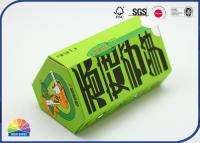 China Hexagon Shaped Corrugated Paper Box Package Customized for sale