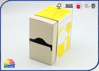 China F Flute Corrugated Paper Box With Silver Foiling Sleeve Package for sale