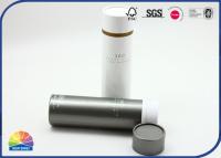 China Glossy Lamination Printed Paper Cylinder Boxes T-Shirt Package for sale
