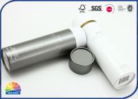 China Glossy Lamination Printed Paper Cylinder Boxes T-Shirt Package for sale