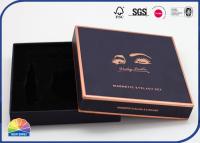 China Customized Gold Hot Stamping Paper Package Box With EVA Insert for sale