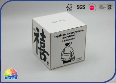 China Cosmetic Auto Lock Bottom Folding Carton Box Custom With Laser Silver Cardboard for sale