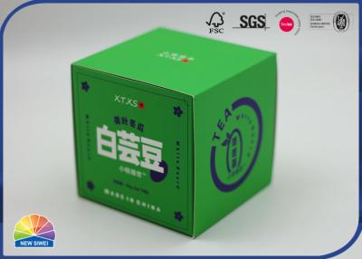 China Custom Shape Folding Carton Box For Tea Bag Paper Packaging 350gsm Coated Paper for sale