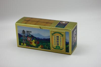 China Food Grade Folding Carton Box For Beverage Packaging Custom Printed Biodegradable for sale