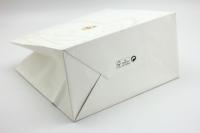 China Customized Logo Spot UV Printed Paper Shopping Bags Large Size for sale