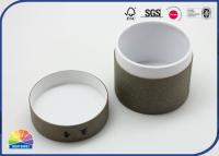 China Custom Print Paper Packaging Tube With 157gsm Kraft Cardboard Paper Core C2S Liner Paper for sale