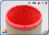 China Flat Bottom Cylinder Paper Packaging Tube Eco Friendly Food Grade For Protein Powder for sale