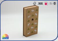 China Red Color Hinged Lid Gift Box New Year Gift Paper Packaging Custom Printed for sale