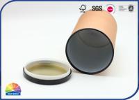 China Special Tea Customized Printing Composite Paper Tube With Leather for sale