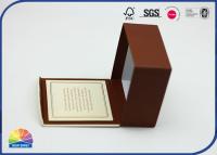 China CMYK Brown 1200gsm Paper Gift Lid Box Soap Product jewelry for sale