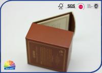China CMYK Brown 1200gsm Paper Gift Lid Box Soap Product jewelry for sale