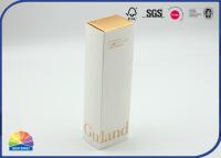 China C1S Paper Drawer Folding Carton Box Customized Gold Stamping Logo Sleeve for sale