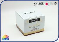 China Custom Folding Gold Paper Gift Box With Embossing Matte Lamination for sale