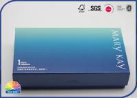China Custom Printing Paper Gift Box Special Eco Friendly Blue With PET Foam for sale