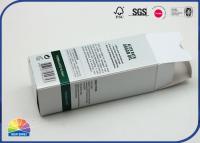 China White Paper Gift Box Carton With Embossing Matte Lamination for sale