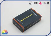 China Black 4C Printed Carton Paper Gift Box With Eco Friendly Material for sale