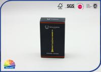 China Black 4C Printed Carton Paper Gift Box With Eco Friendly Material for sale