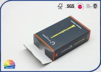 China Black 4C Printed Carton Paper Gift Box With Eco Friendly Material for sale