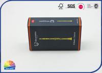 China Black 4C Printed Carton Paper Gift Box With Eco Friendly Material for sale
