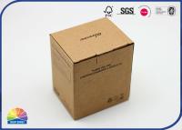 China Custom Printed Make Up Corrugated Packaging Box Display Cosmetic Box F Flute for sale