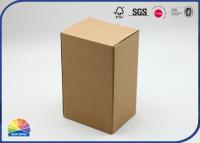 China Customized Color Magnetic / Button Closure Corrugated Packaging Box Matte Varnishing for sale