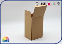 China Customized Color Magnetic / Button Closure Corrugated Packaging Box Matte Varnishing for sale