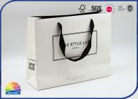 China Custom Paper Shopping Bags Luxury Jewelry Cosmetic Gift Paper Packaging Recycled for sale