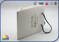 China Luxury Paper Gift Bag With Custom Logo Pantone Color Nylon Handle for sale