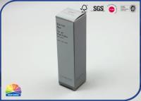 China Embossing Folding Silver Carton Paper Gift Box Eco Friendly Luxury Product for sale