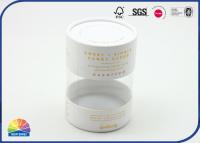 China Cylinder Printed Paper Lid Visible Plastic Tube Wedding Candies Package for sale