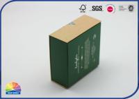 China Dog Green Paper Hinged Lid Gift Box Matte Lamination Pantone Color for sale