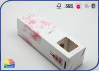 China Pink Perfume Folding Gift Box With Paper Inner Tray Luxury Present for sale