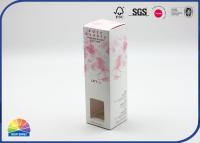China Pink Perfume Folding Gift Box With Paper Inner Tray Luxury Present for sale