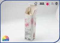 China Pink Perfume Folding Gift Box With Paper Inner Tray Luxury Present for sale