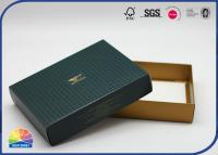 China Custom Embossing Paper Folding Gift Clothes Box Special Design for sale