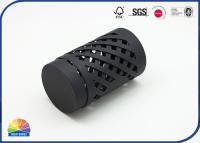 China Black Customized Special Paper Packaging Tube Hollow With Inner Tray for sale