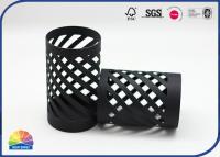 China Black Customized Special Paper Packaging Tube Hollow With Inner Tray for sale
