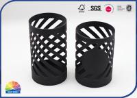 China Black Customized Special Paper Packaging Tube Hollow With Inner Tray for sale