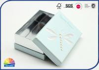 China Embossed And Silver Hot Stamping Jewelry Packaging Gift Paper Box for sale