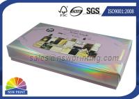 China Custom Made Perfume Rigid Packaging Box With Plastic Blister Tray Inserts for sale