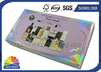 China Custom Made Perfume Rigid Packaging Box With Plastic Blister Tray Inserts for sale
