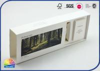 China White Kraft Paper Sleeve Drawer Paper Box Customized UV Print Eco Friendly for sale