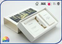 China White Kraft Paper Sleeve Drawer Paper Box Customized UV Print Eco Friendly for sale